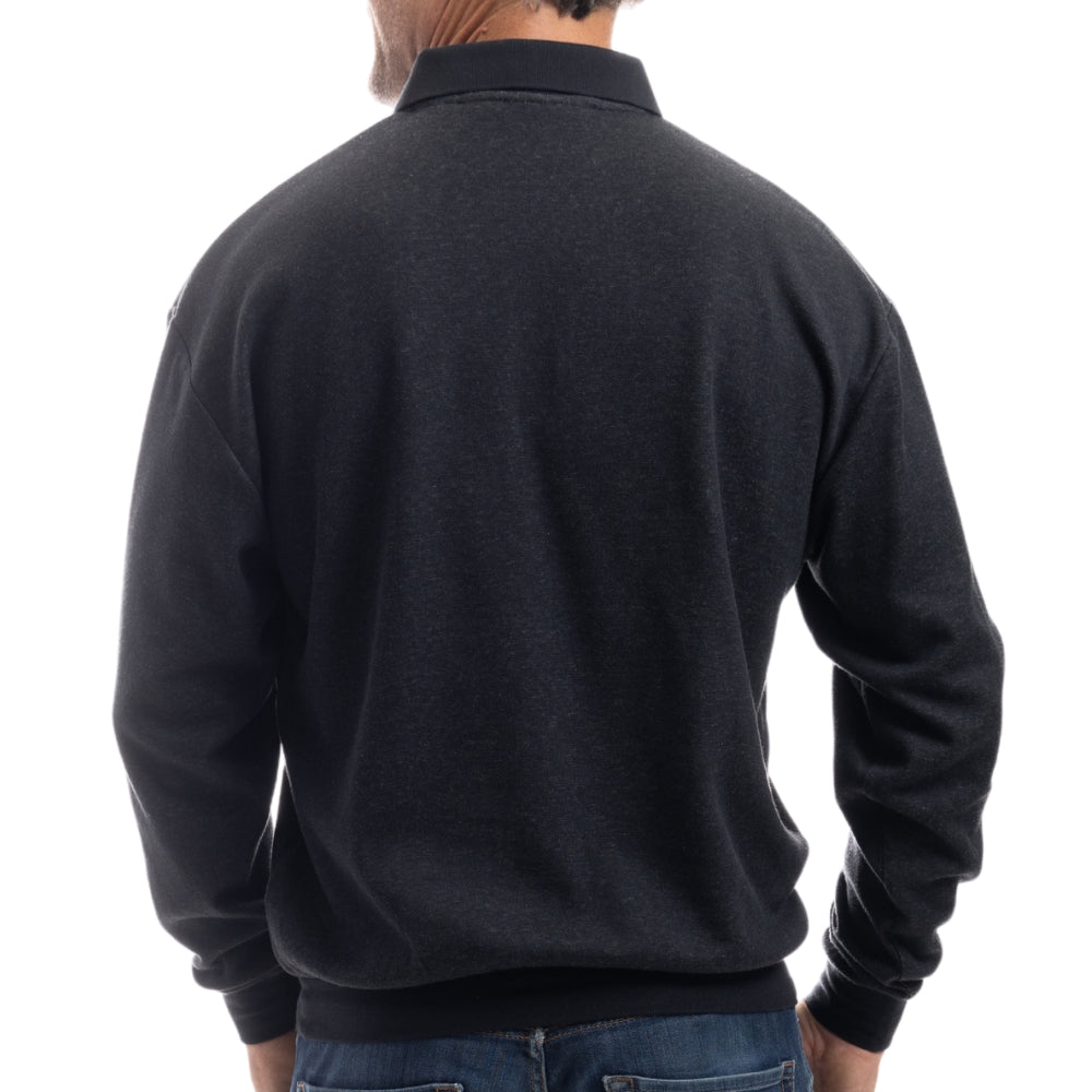 Classics By Palmland Argyle Long Sleeve Banded Bottom - Black ...